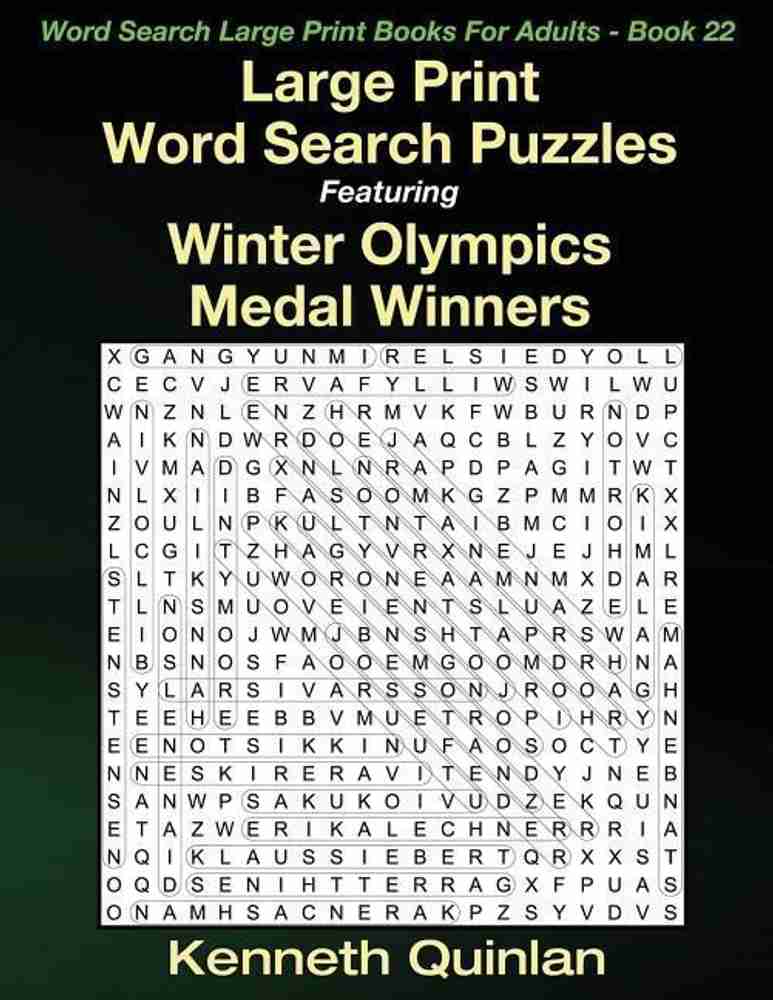 Winter Olympics Word Search Winter Sports Word Search | Perfect For