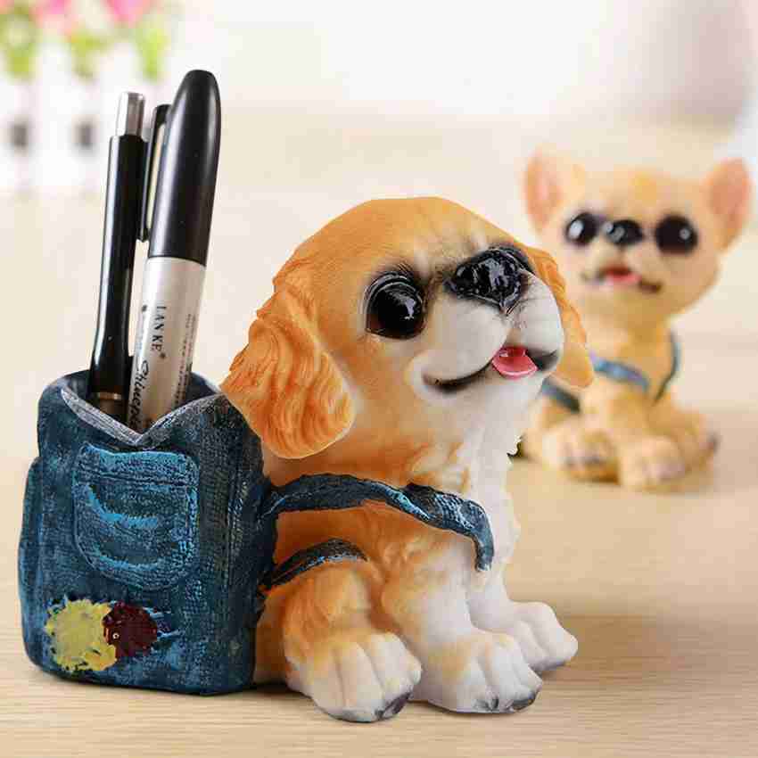 Cute Dog Studying