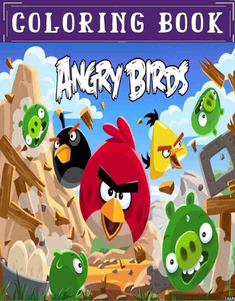 Angry Birds Avengers Coloring Pages