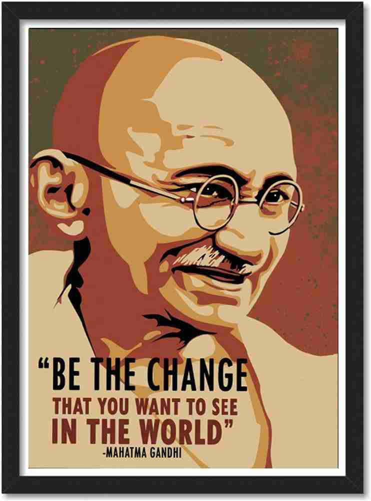 Gandhi Quote Poster