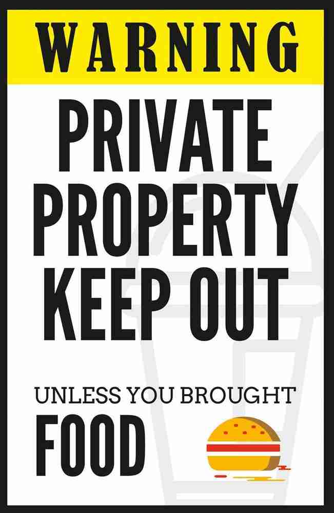 Keep Out Wallpaper