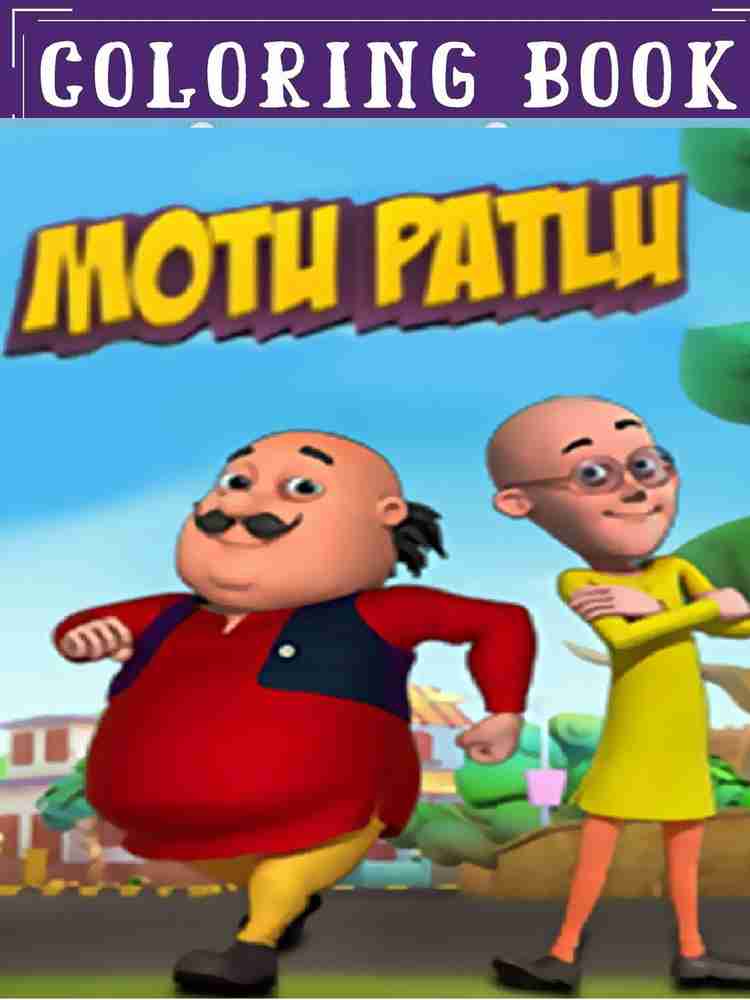 motu patlu coloring pages