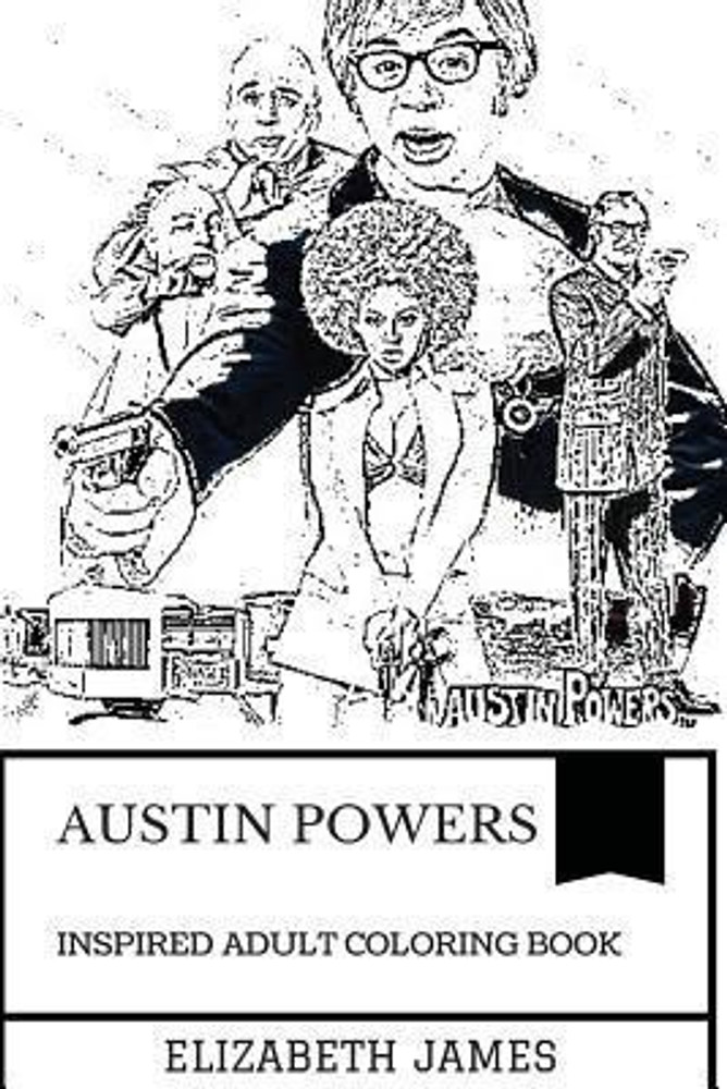 austin powers coloring pages