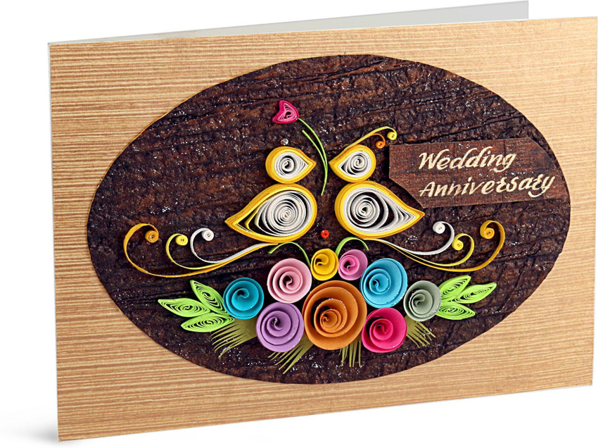 Quilling Designs For Wedding Anniversary