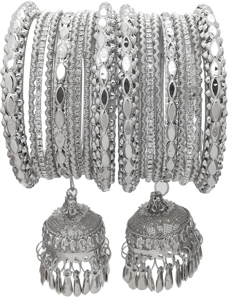Flipkart silver bangles store