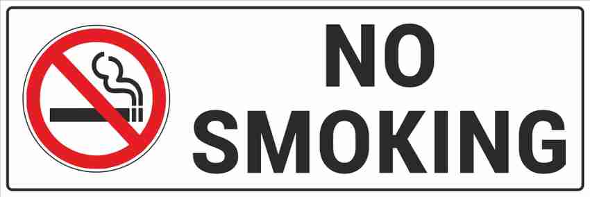 Creative No Smoking Signs