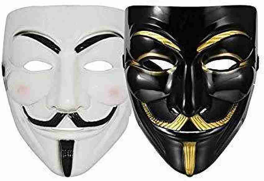 Vendetta Mask Black And White