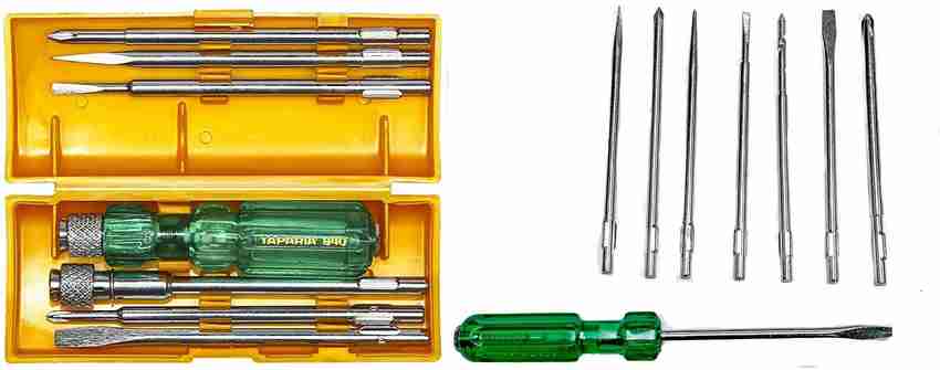 Taparia 831 combination screwdriver set store