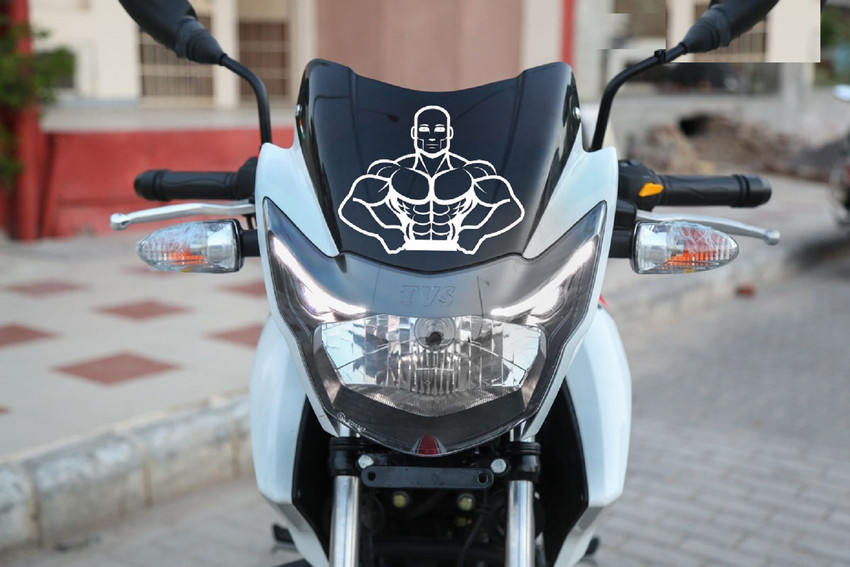 Bike Stickers Design Apache