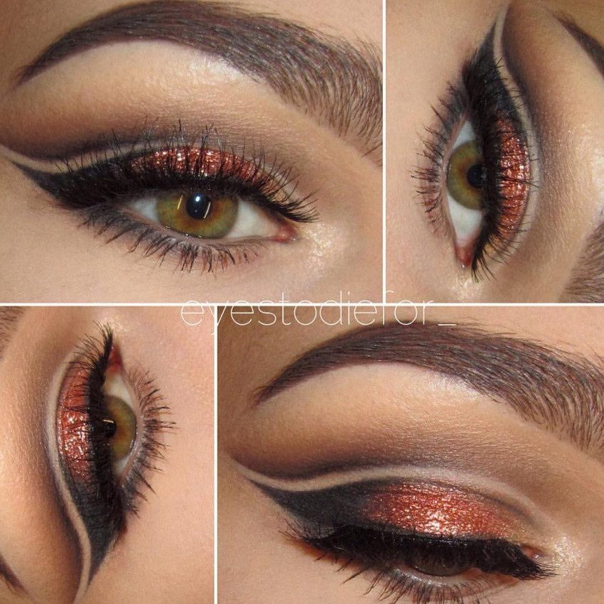 Firework Eye Makeup | Saubhaya Makeup