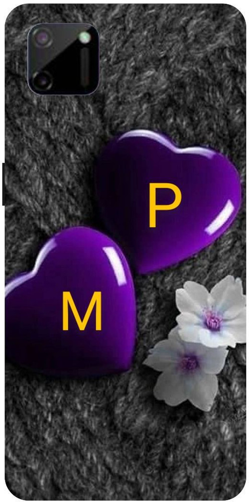 Letter P And M In Heart