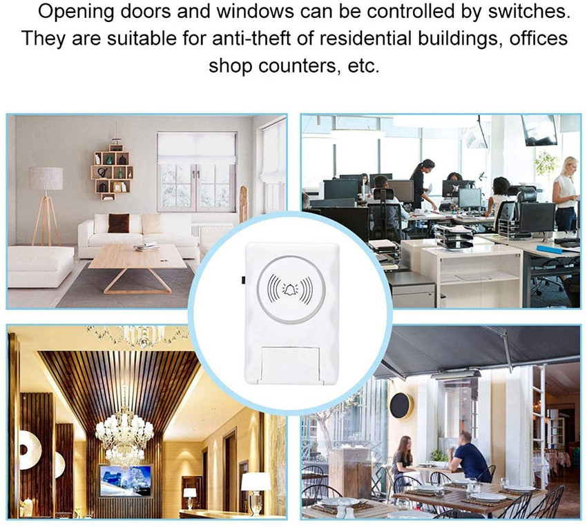 Entrance Door Alarm Sensor Window Door Entry Wireless Alarm System