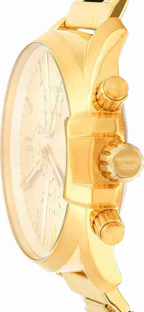 DIESEL Men'S Ms9 Chronograph Gold-Tone Stainless Steel, 40% OFF