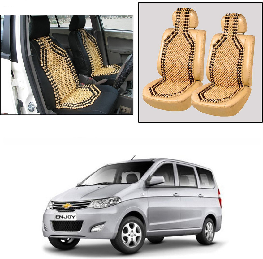 Oshotto Wooden Car Seat Cover For Chevrolet Enjoy Price in India Buy Oshotto Wooden Car Seat Cover For Chevrolet Enjoy online at Flipkart