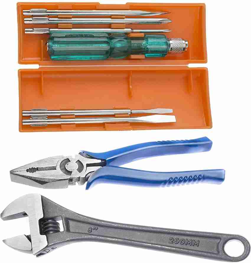 Screwdriver and spanner set store