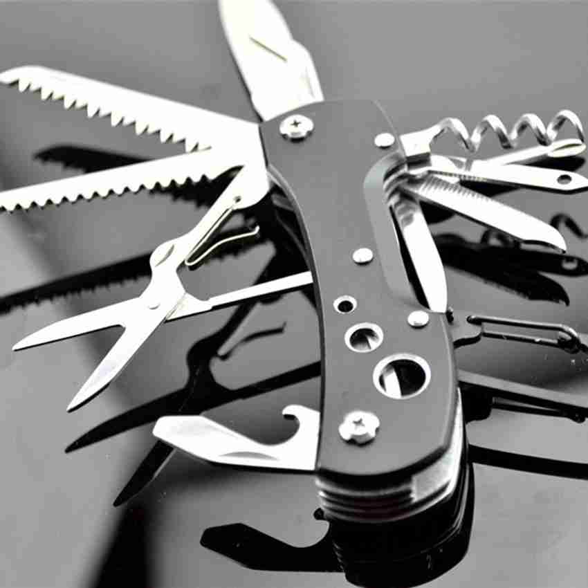 DiHAWK 14 in 1 Multi Function Swiss Army Style Pocket Tool Kit for Outdoor Camping Rescue and Survival Multi Utility Plier Price in India Buy DiHAWK 14 in 1 Multi Function Swiss Army Style Pocket Tool...