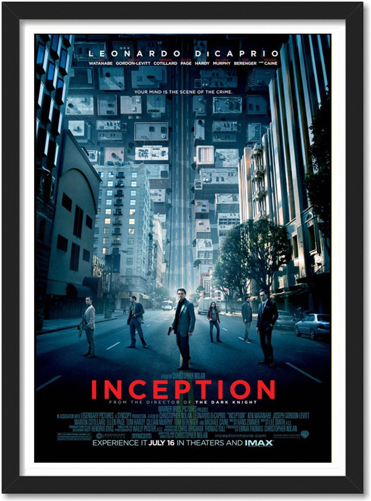 Inception Original Movie Poster