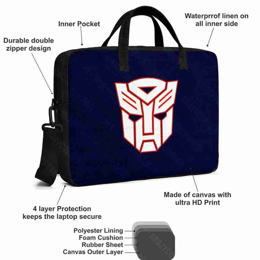 Crazy Corner Transformers Autobots Anime Printed Office Laptop Bag Crazy Corner Flipkart