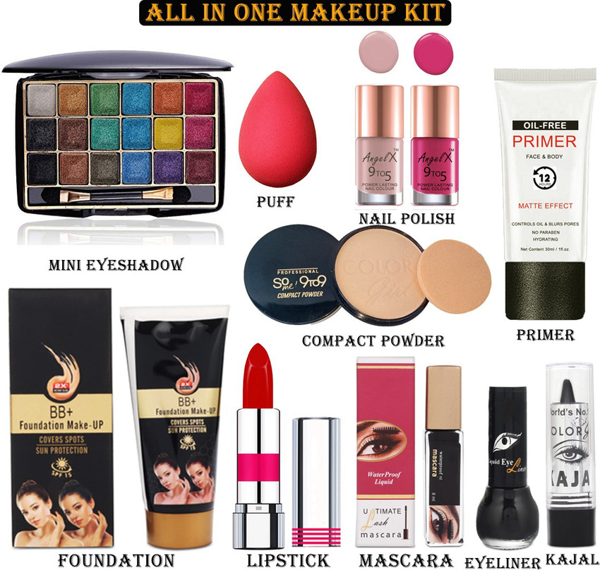 Contents Of A Professional Makeup Kit | Saubhaya Makeup