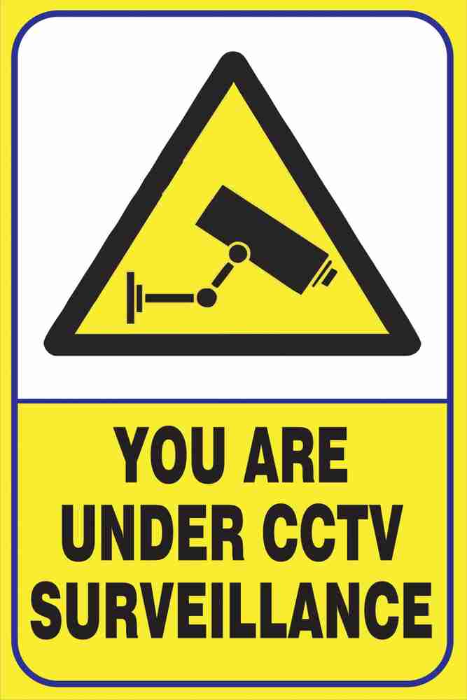 Cctv Camera Sign