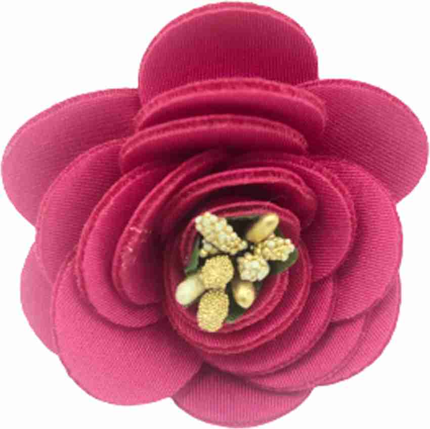 Red And Royal Blue Anant Flower Set Of Hair – Soyara