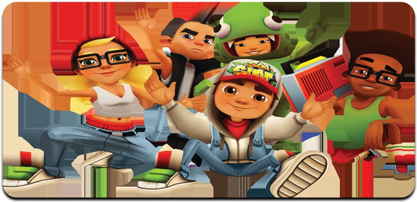 Ryca Subway Surfers Wallpaper 3D Design High Resolution Desk Pad With Non Slip Base For Gaming PC Laptop Keyboard Mousepad Ryca Flipkart