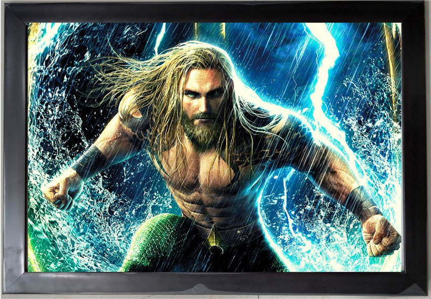 Framed Superhero Posters