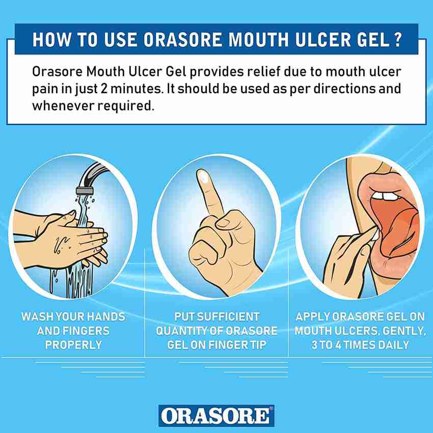 Orasore Mouth Ulcer Gel Unboxing Video First Time In India, 41% OFF