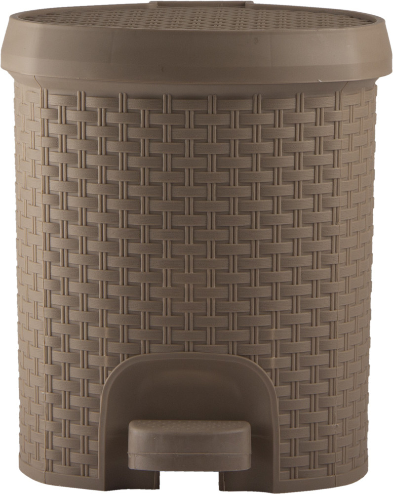 POLYSET Java Big Dustbin With Inner 8 Litres Sandy Brown Plastic Dustbin Price in India Buy POLYSET Java Big Dustbin With Inner 8 Litres Sandy Brown Plastic Dustbin online at Flipkart