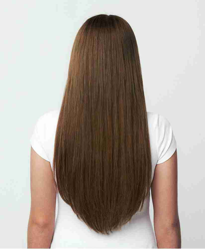 Straight Brown Hair From The Back