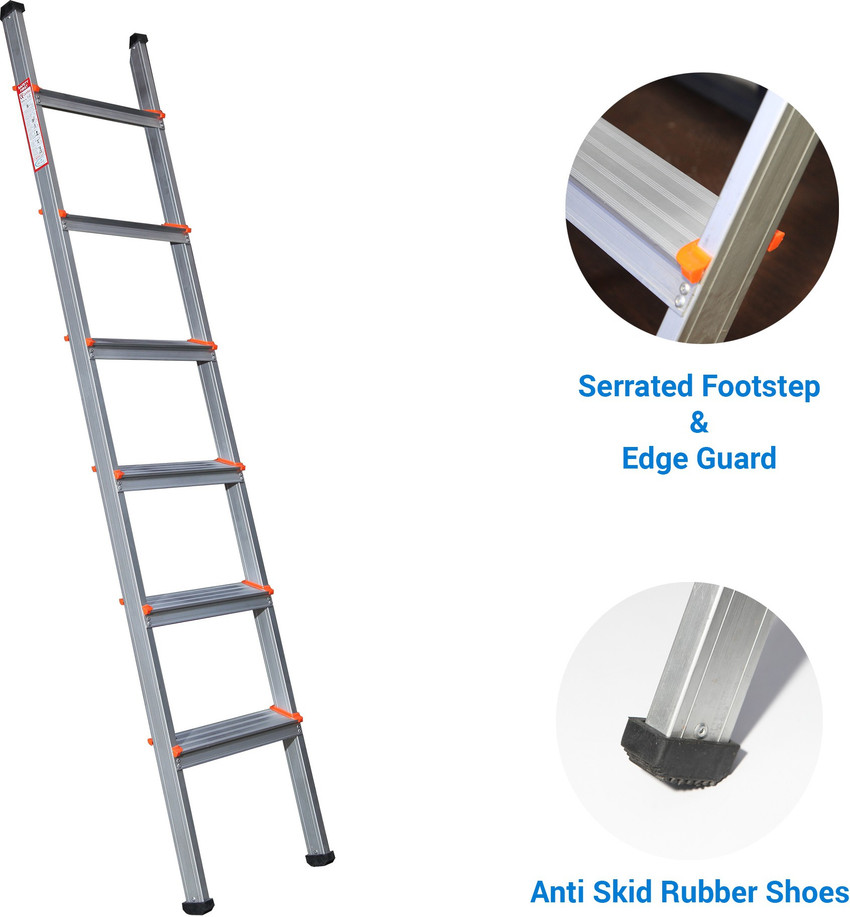 Flipkart SmartBuy 6 Step Straight Aluminium Ladder Price in India Buy Flipkart SmartBuy 6 Step Straight Aluminium Ladder online at Flipkart