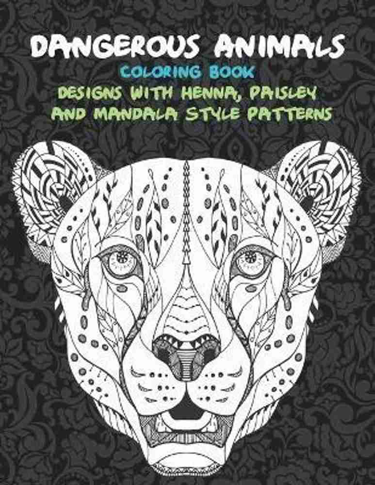 Paisley Animal Coloring Pages
