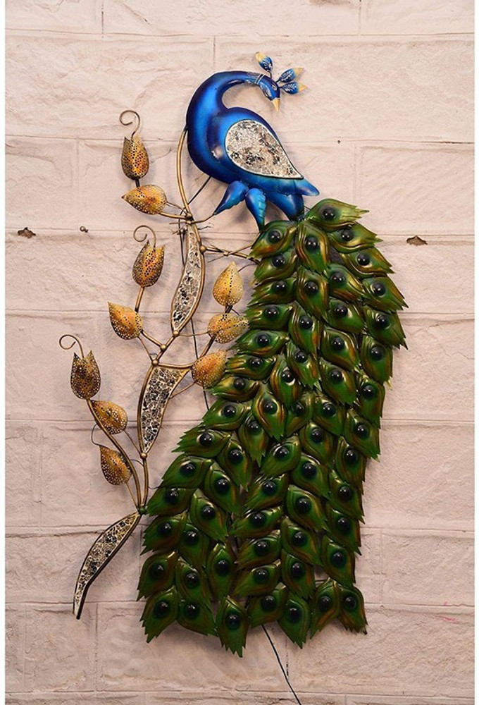 Peacock decorations for home store