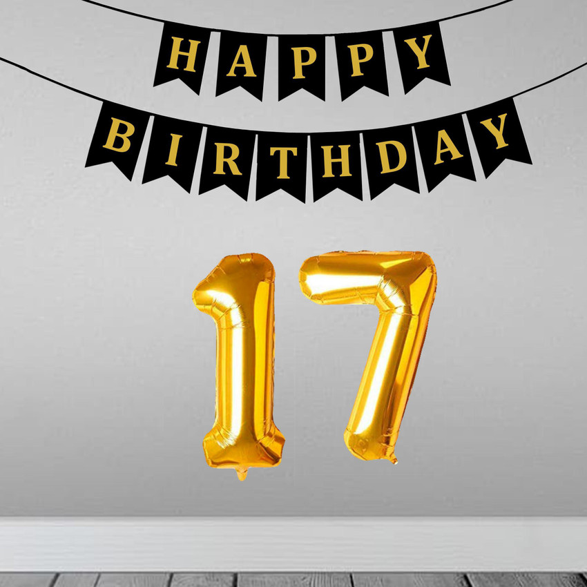Number 17 Birthday