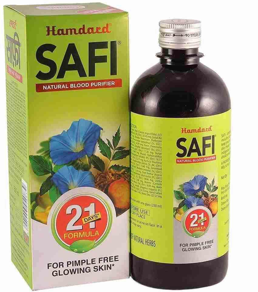 Hamdard Safi Natural Blood Purifier Syrup, 100 Ml Carton, 43% OFF