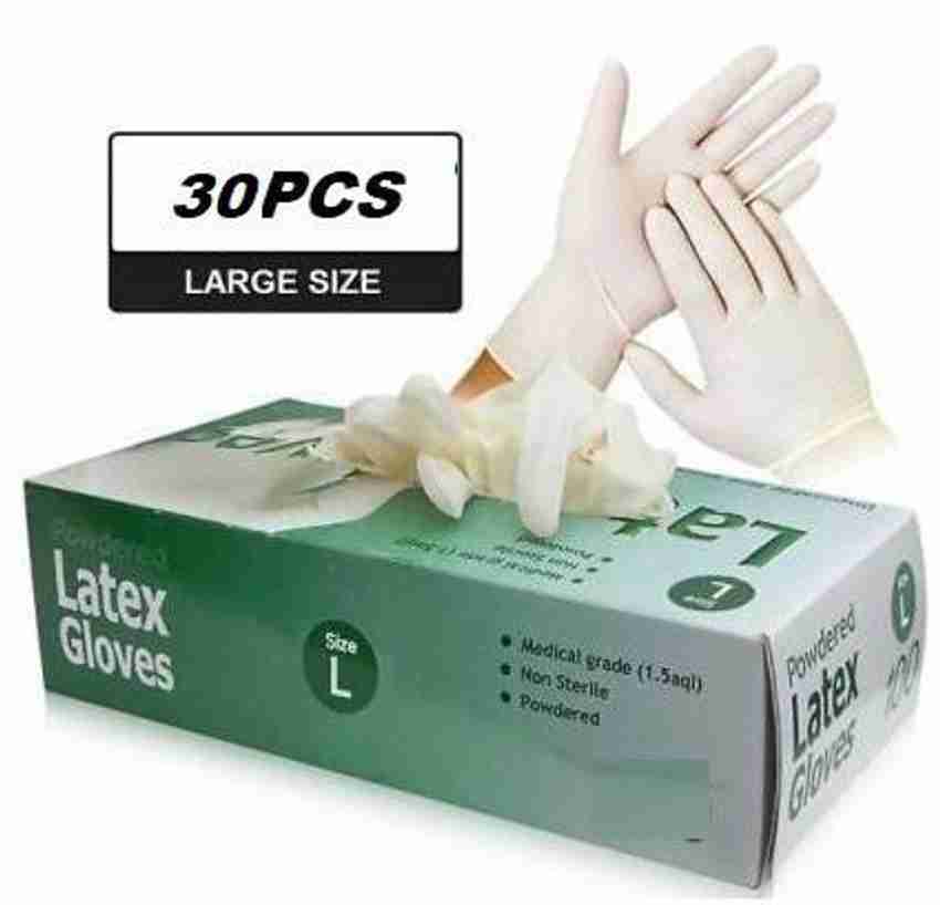Scan Blue Nitrile Disposable Gloves guaranteed Medium