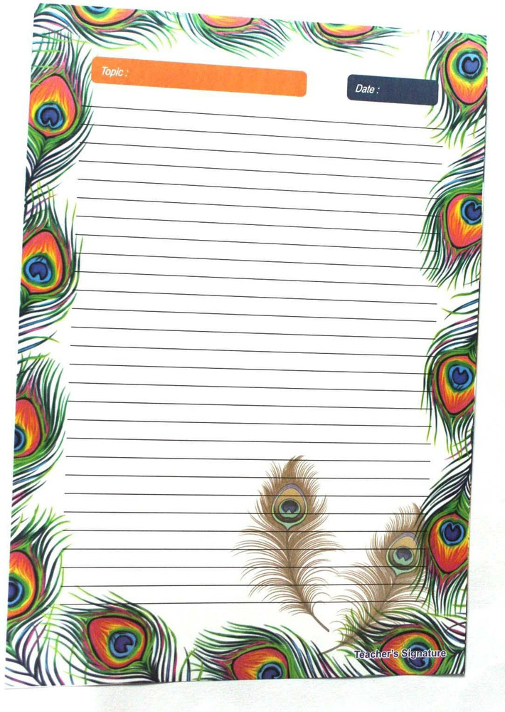 Assignment Paper Decoration