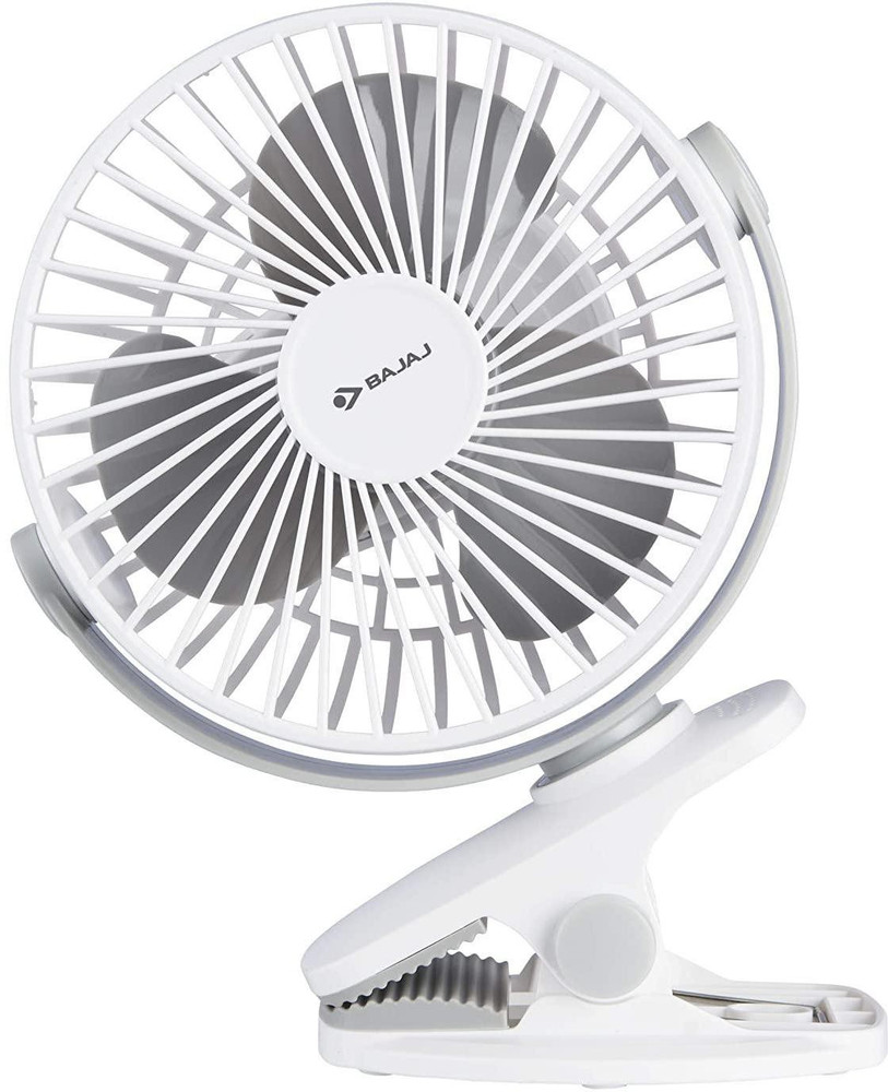 BAJAJ Pygmy Mini 110 MM Sweep Blade Table Fan (USB, 56% OFF