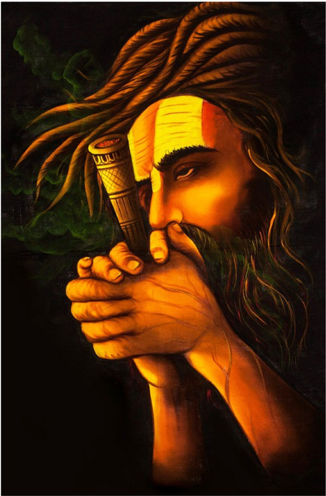 Lord Shiva Smoking Wallpapers