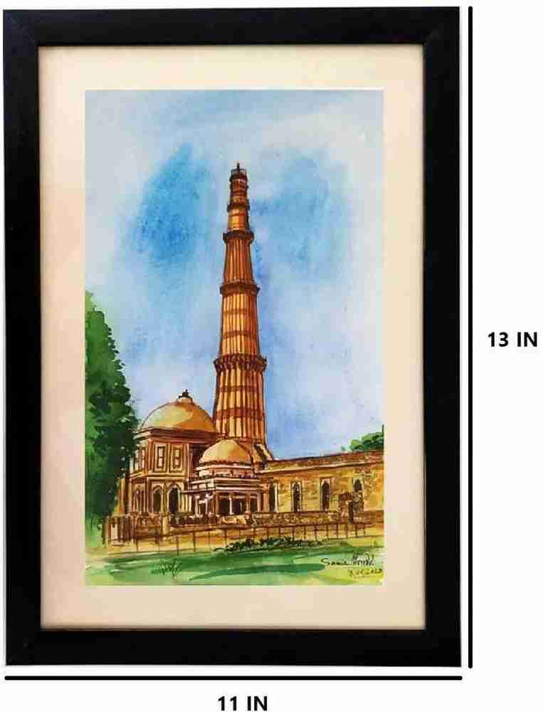 Qutub Minar Painting