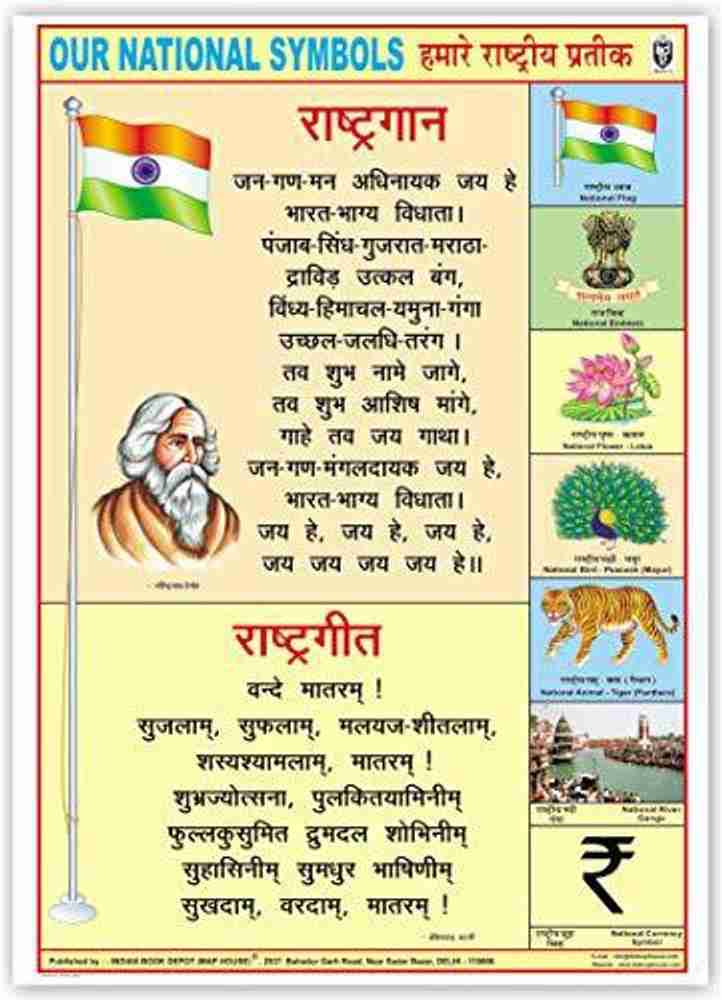 Indian National Symbols Chart