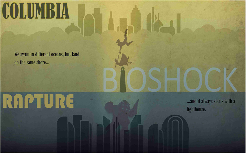 Bioshock In Game Posters