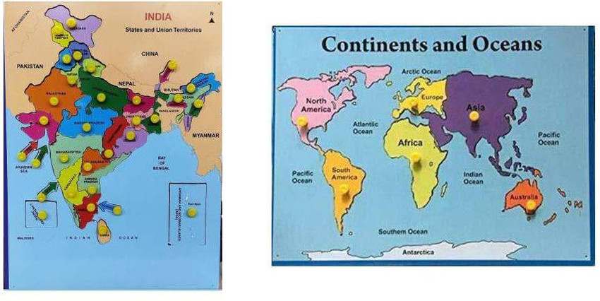 Indian Ocean Map For Kids