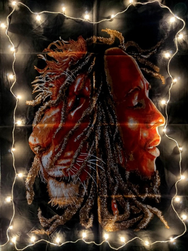 Bob Marley Lion Head Poster