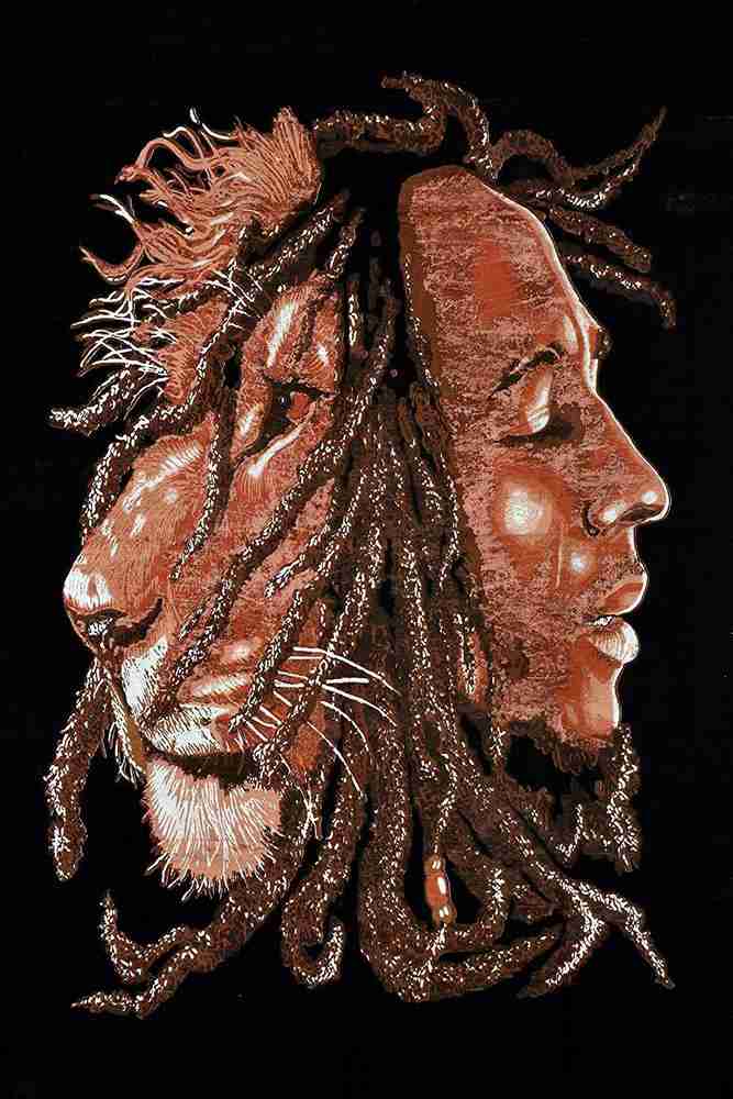 Bob Marley Lion Posters