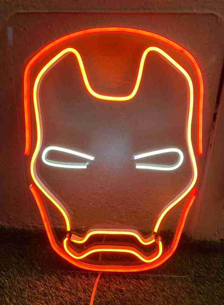 Iron Man Neon Sign