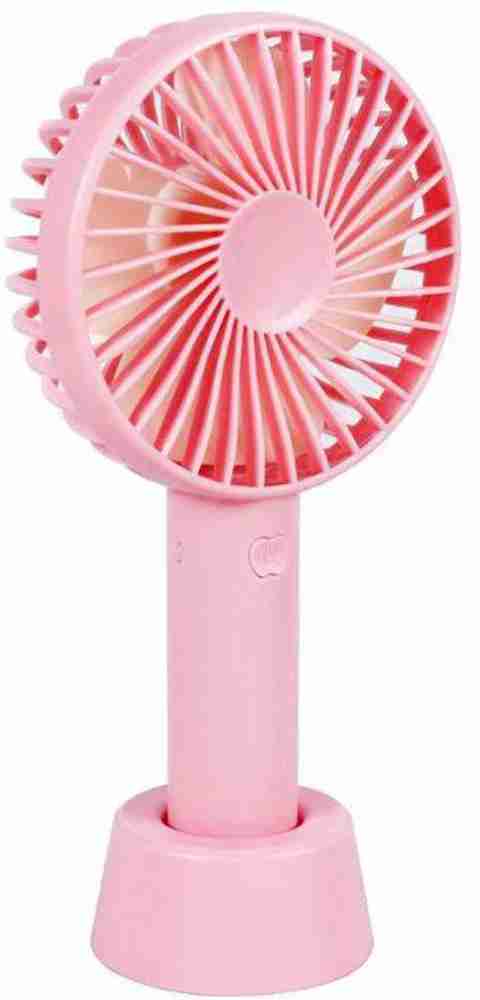 Electric Hand Fan Three Speed Mini USB Rechargeable Handheld Personal