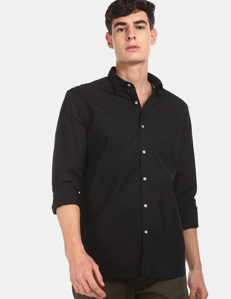 Flying Machine Black Shirts