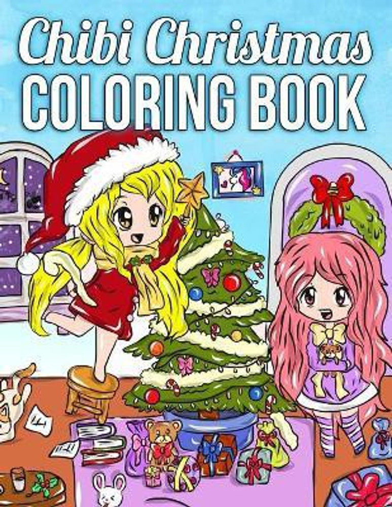 Chibi Christmas Coloring Pages