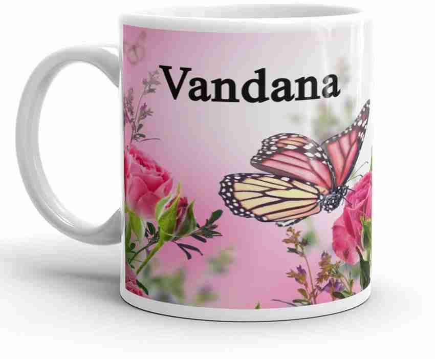 Vandana Name Logo